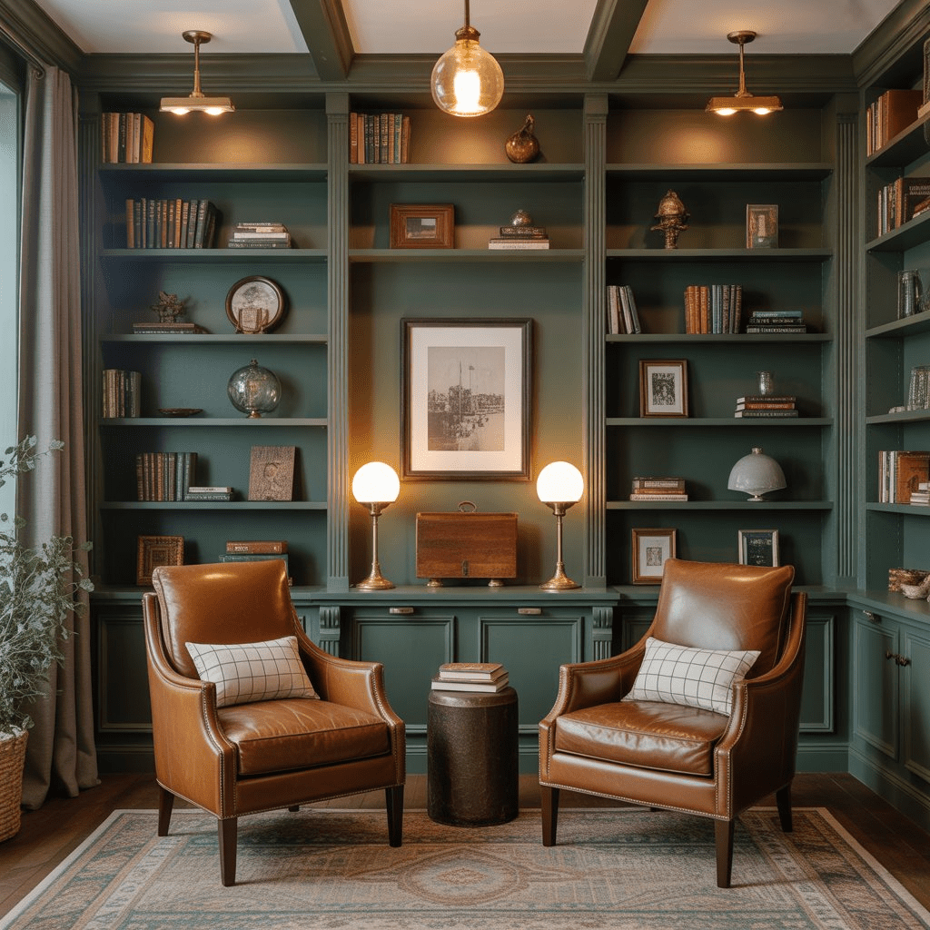 17 Best Moody Green Paint Colors for Every Room in Your Home