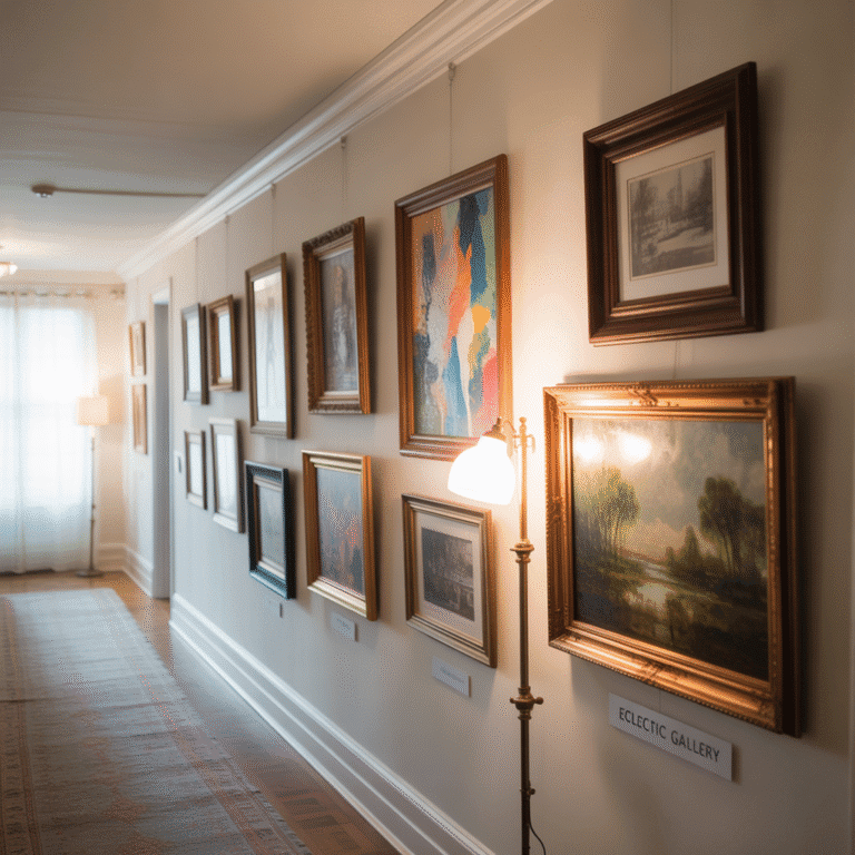 17+ Hallway Gallery Wall Ideas That Will Transform Your Blank Walls ...