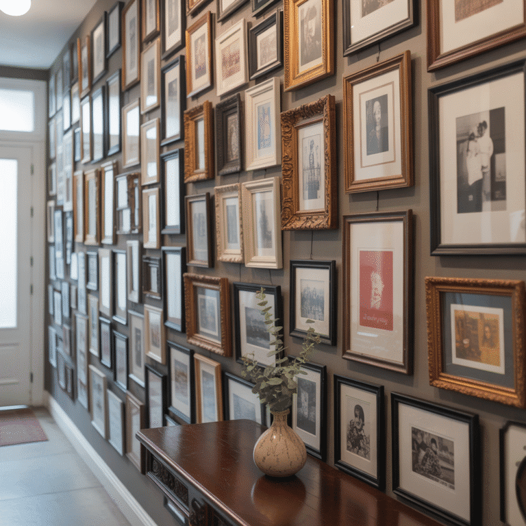 17+ Hallway Gallery Wall Ideas That Will Transform Your Blank Walls ...